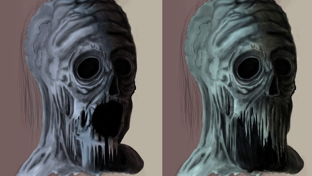 Daily Concept Art Livestream - Wayholm Indie Horror game