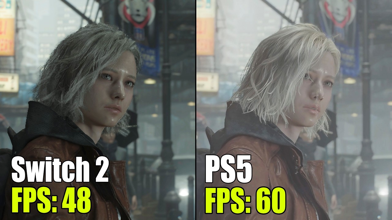 Resident Evil Requiem Nintendo Switch 2 vs. PS5 | Technical Review & Battery Life Test
