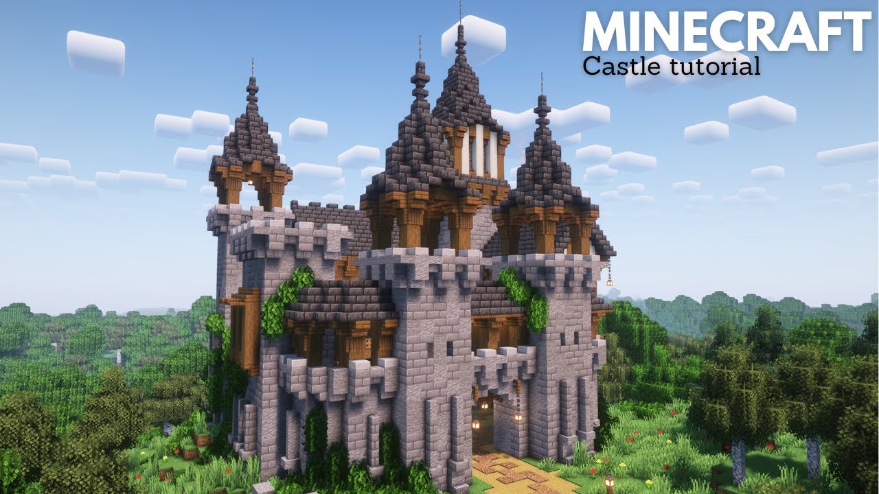 Minecraft: How to build a Medieval Castle | Minecraft Tutorial - Minecraft Builders