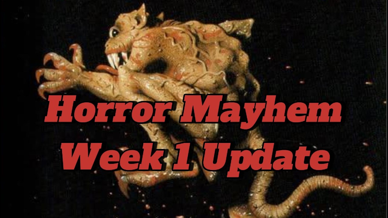 Horror Mayhem 2026 - Week 1 Reading Update