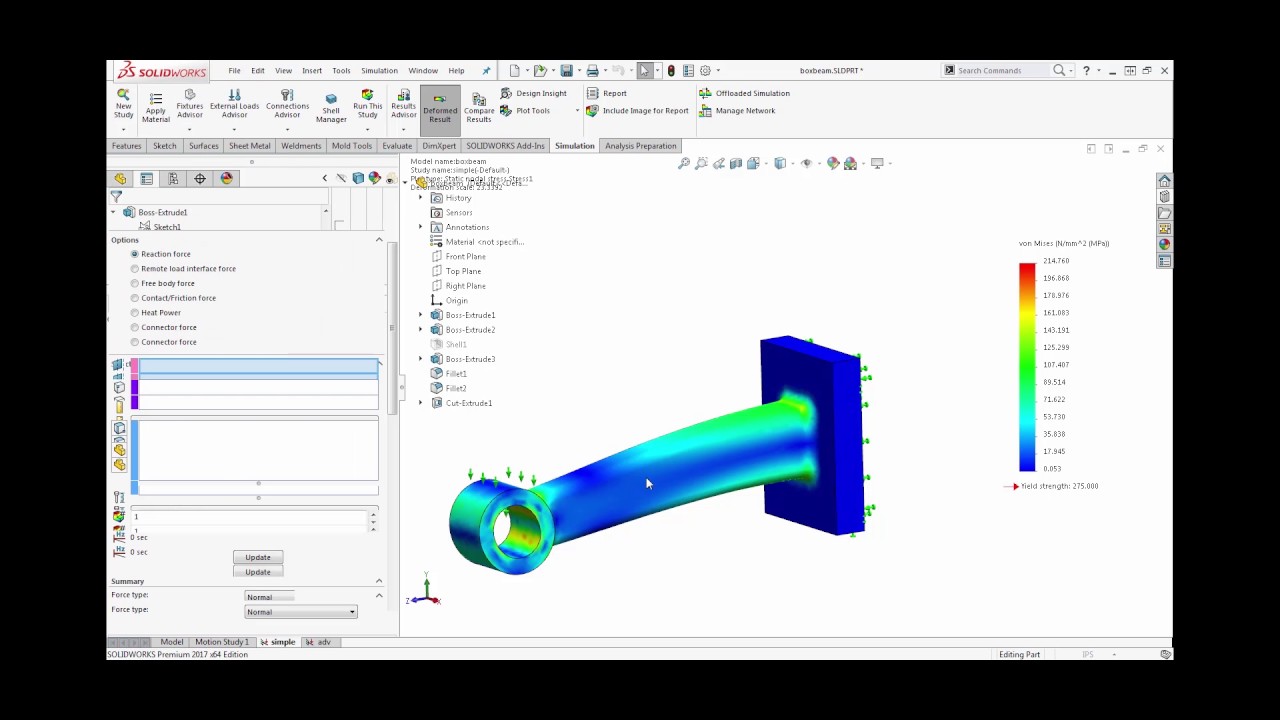 SOLIDWORKS Simulation Quick Tip: Prescribed Displacements - Part 1