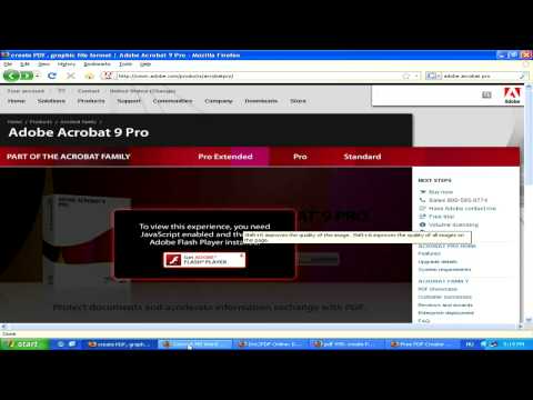 Computer Files & Tips : How Do I Create a PDF File?