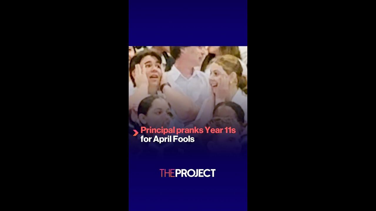 Principal pranks Year 11s for April Fools