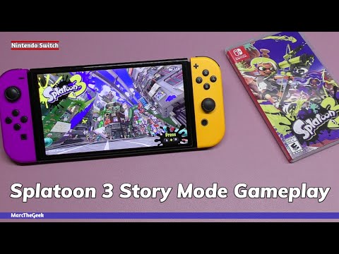 Splatoon 3 Story Mode Gameplay