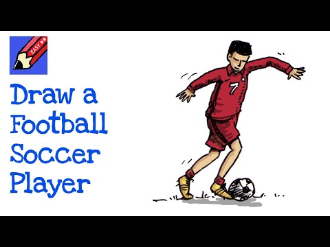 How to Draw a Footballer Real Easy – Shoo Rayner