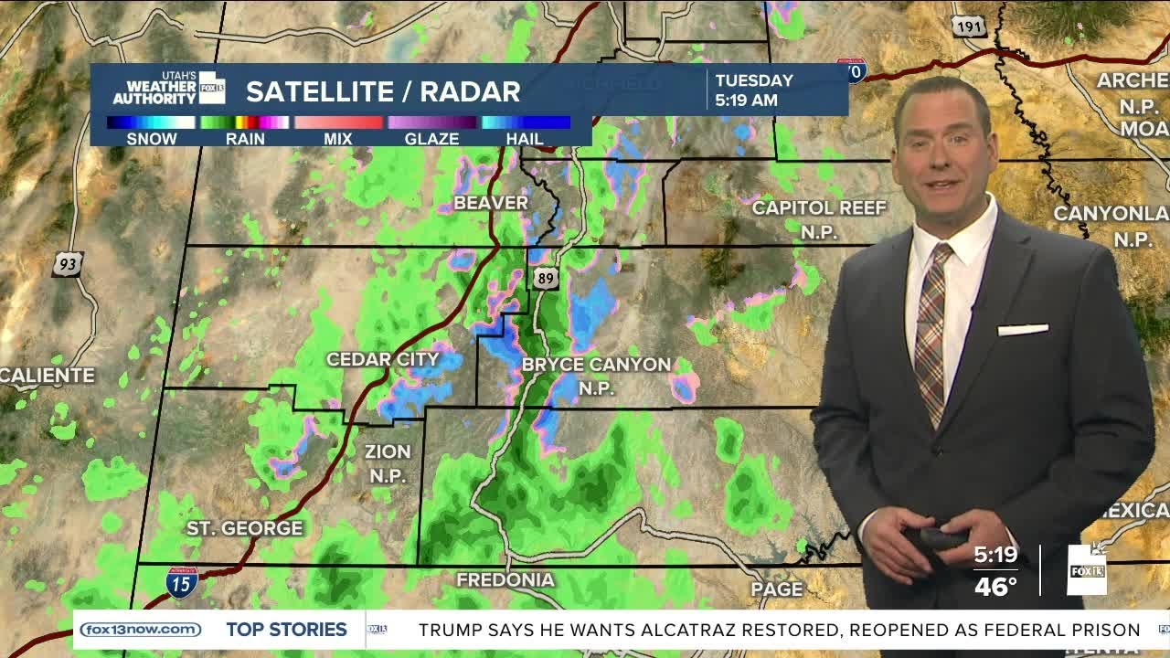 Don't put the umbrella away yet!- Tuesday, May 6