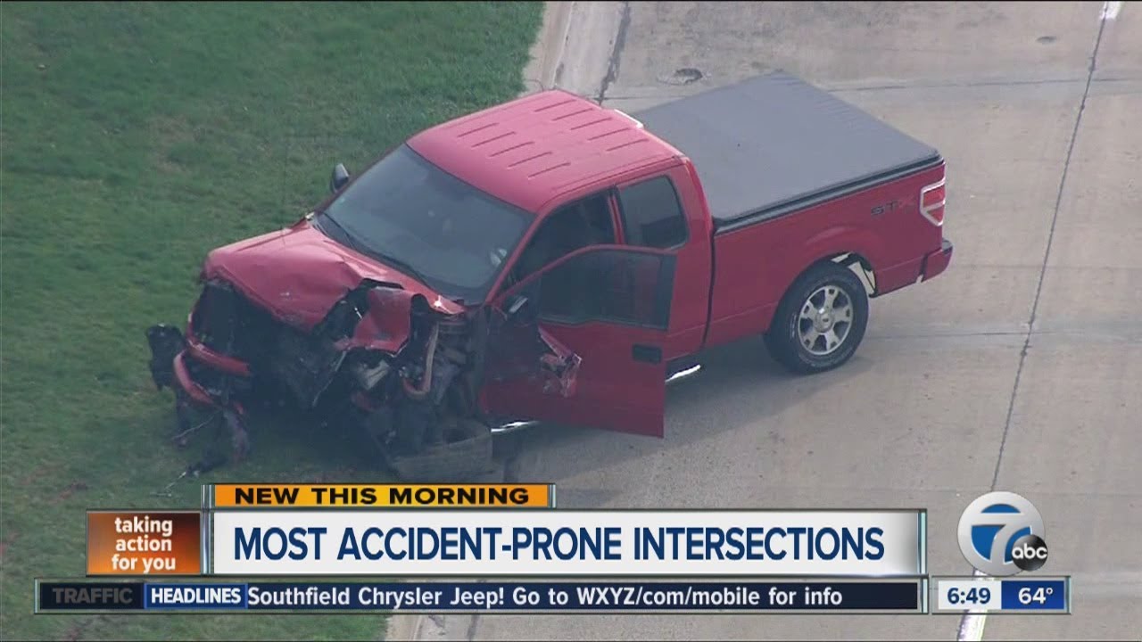 Most accident-prone intersections
