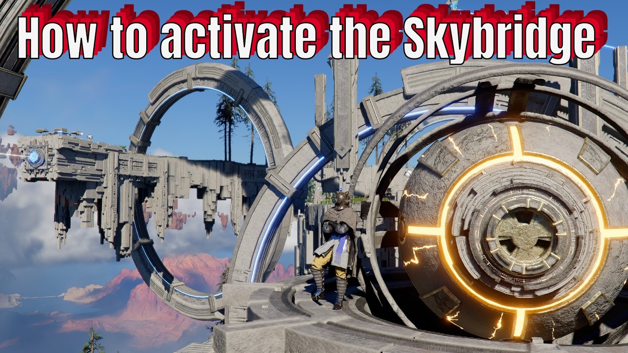 How to activate the Skybridge (Toward the Nest Quest) Crimson Desert