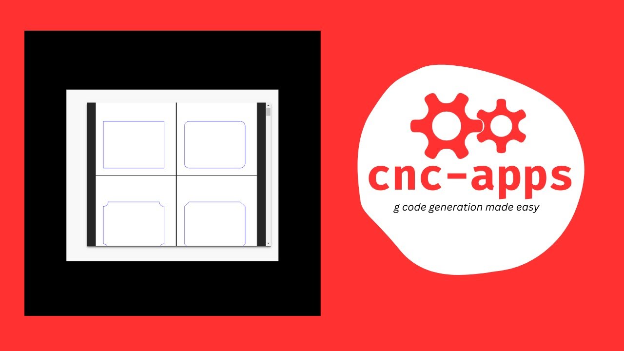 Parametric G-code creation - Simulation CNC