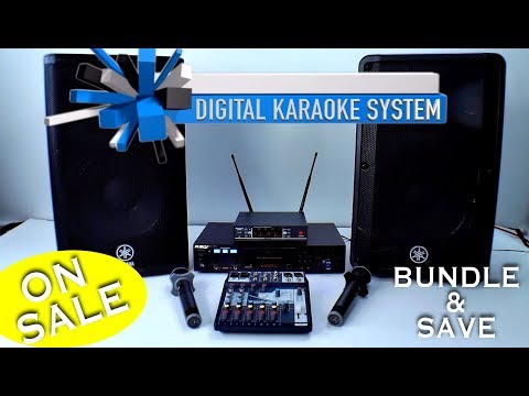 Digital Karaoke System | Professional Karaoke Mixer | PearlRidge Wireless Mics ✅800-557-SING