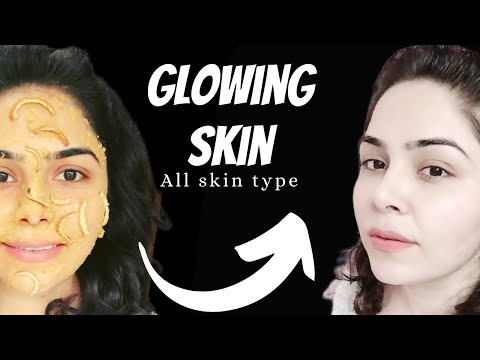 Viral orange powder for glowing skin | orange 🍊peel powder face pack #shameenbasharat#glowing#viral