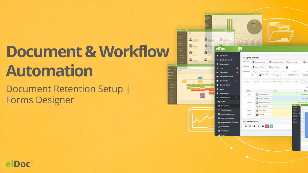 elDoc - Document Retention Setup | Forms Designer | Document & Workflow Automation Tutorial