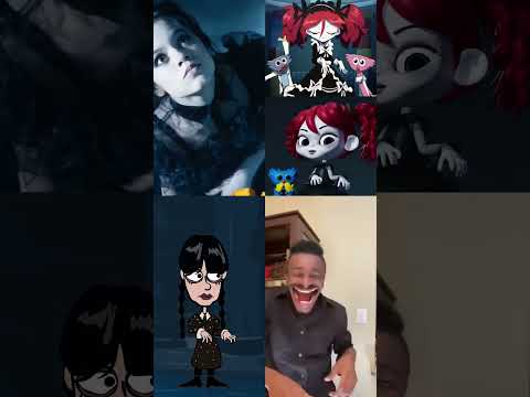 Merlina (Miercoles) Addams Baile Compilacion #shorts