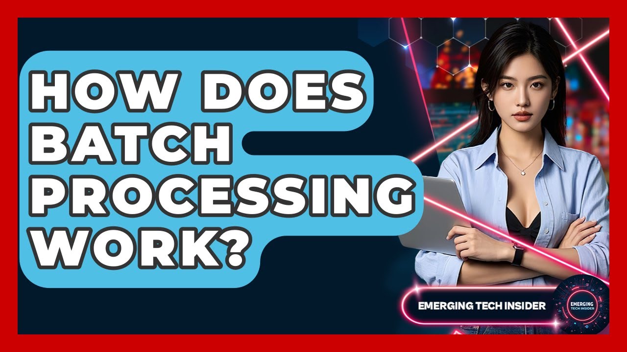 How Does Batch Processing Work? - Emerging Tech Insider