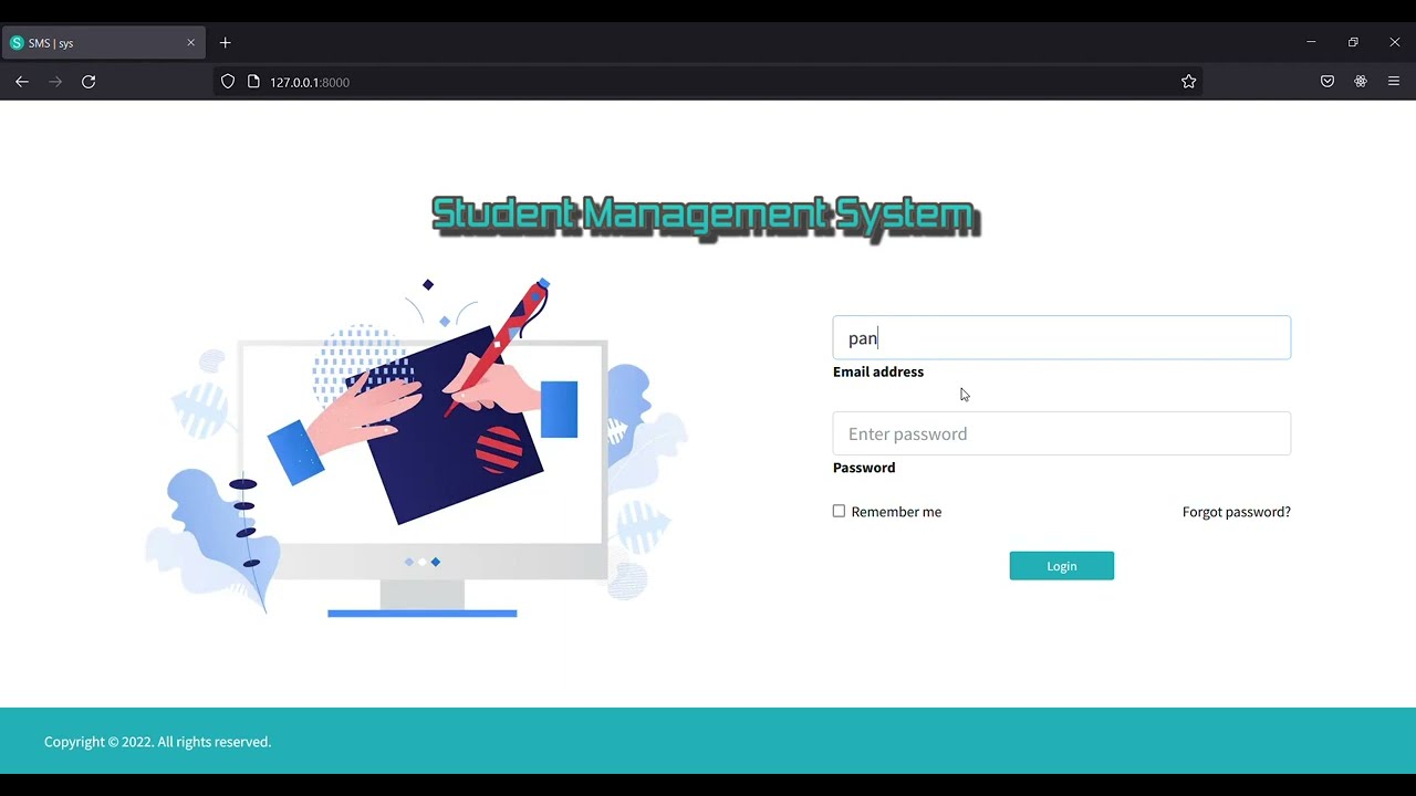 Online Student Management Sys using Django #cseprojects #djangoprojects #pythonprojects