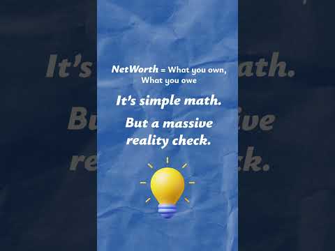What Is Net Worth? Assets vs Liabilities Explained in 30 Seconds | FOLO App