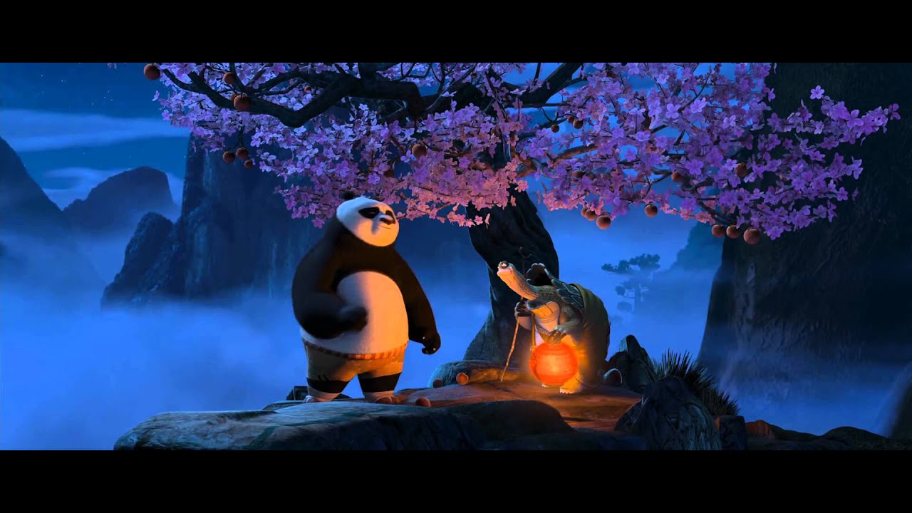 Master Oogway's conversation with Po.