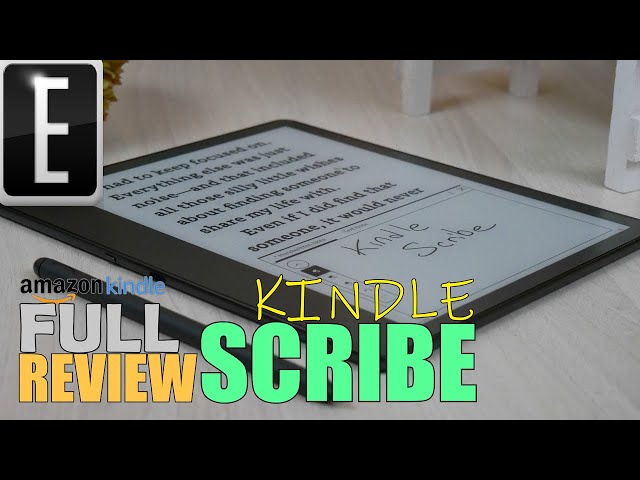 Amazon's new Kindle Scribe finally lets you take notes instead of just ...