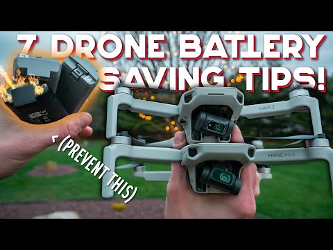 Top 7 CRUCIAL DJI Mini 2/Mavic Mini Battery Tips YOU Should Know! || Prevent Swollen Drone Batteries