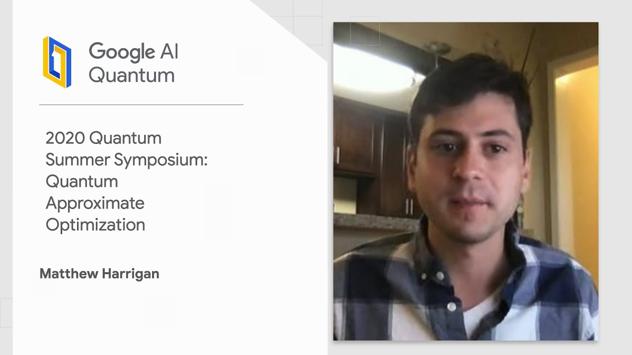 Quantum Approximate Optimization (Quantum Summer Symposium 2020)