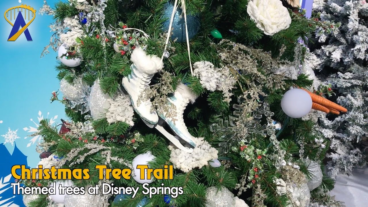 MyDisneyFix | New Disney-themed Christmas Trees on display at Disney ...
