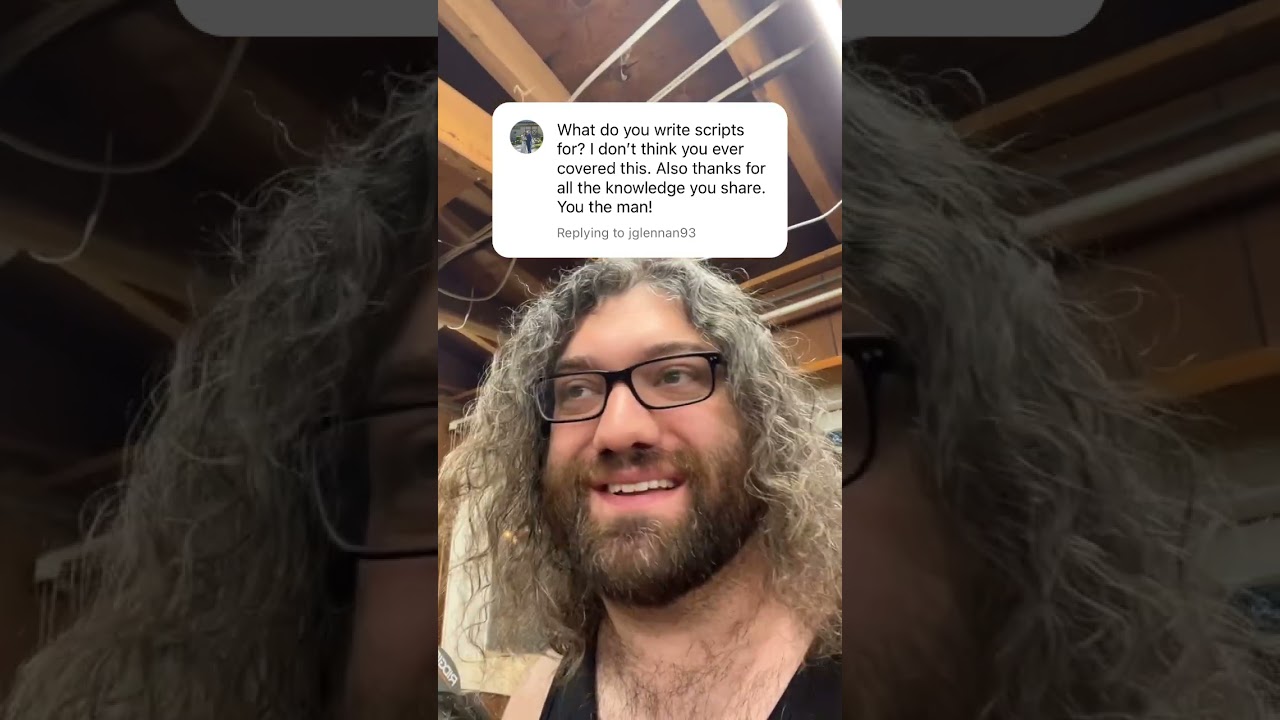 What i use my bash scripts for