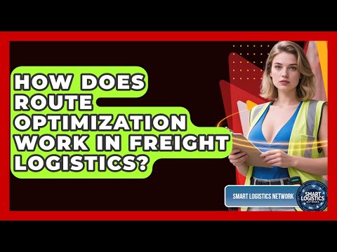 How Does Route Optimization Work in Freight Logistics? | Smart Logistics Network News