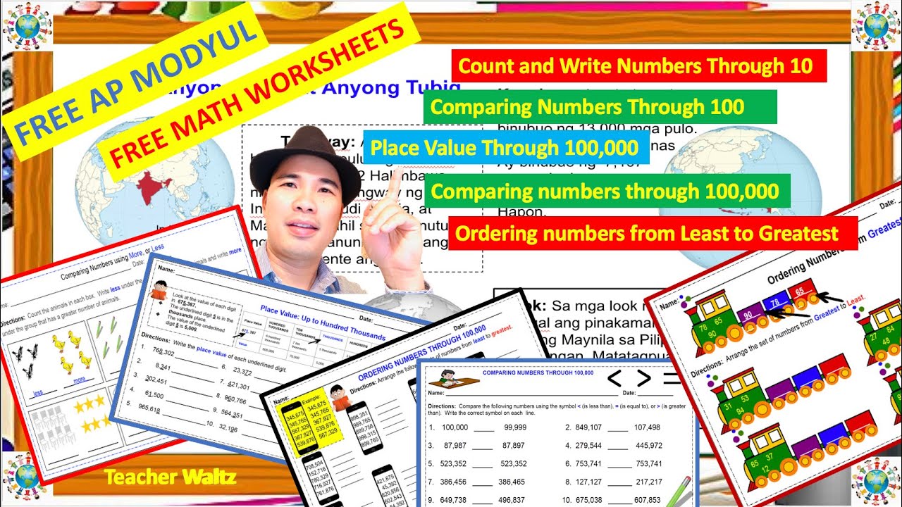 Free Module and Math Worksheets