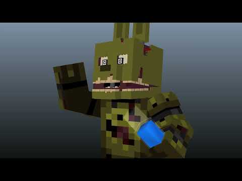 Steam Community :: Video :: Super Idol But Its Minecraft Springtrap