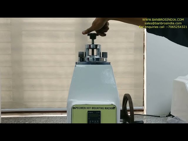 Metallographic Hot Mounting Press - Metallurgical Hot Mounting Press ...