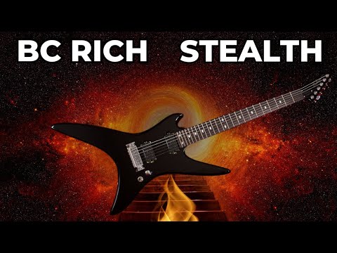 BC Rich Stealth Legacy Gloss Black With Hard Case | Reverb