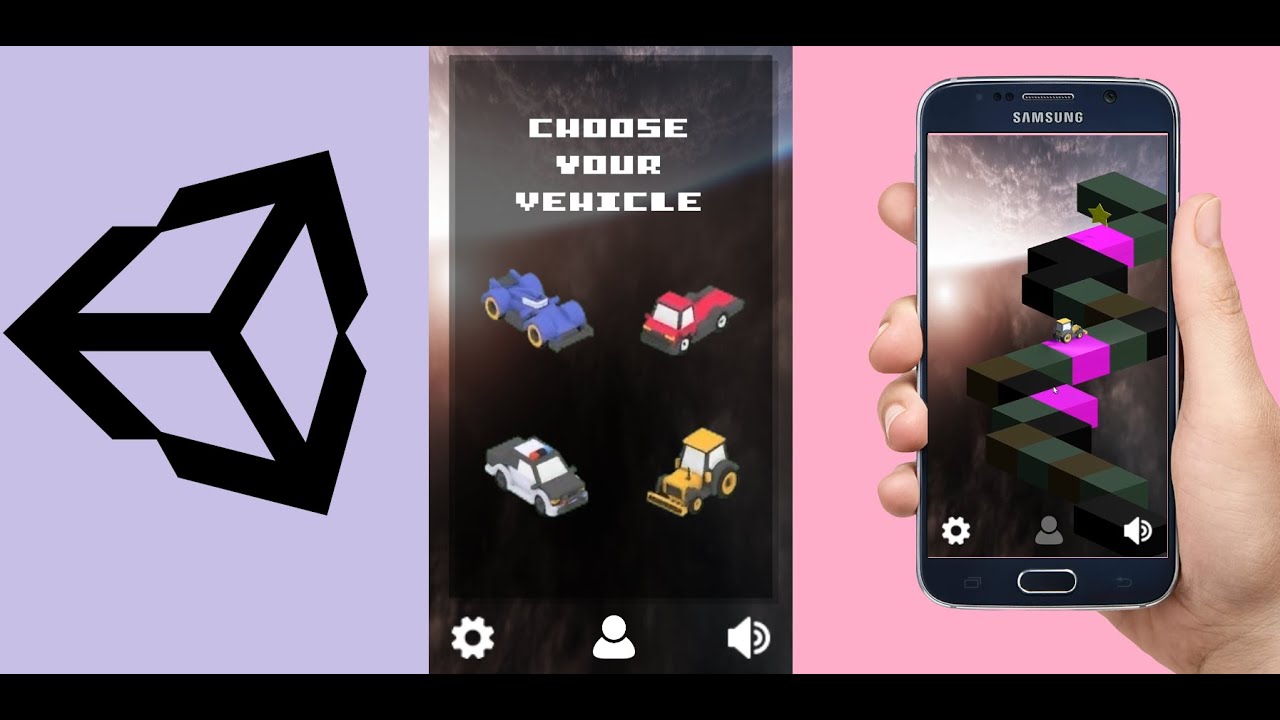 Unity 3D Mobile Race Game With Github Code