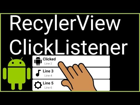 Learn RecyclerView CardView Part 4 ON ITEM CLICK INTERFACE Android Studio Tutorial - Mind Luster