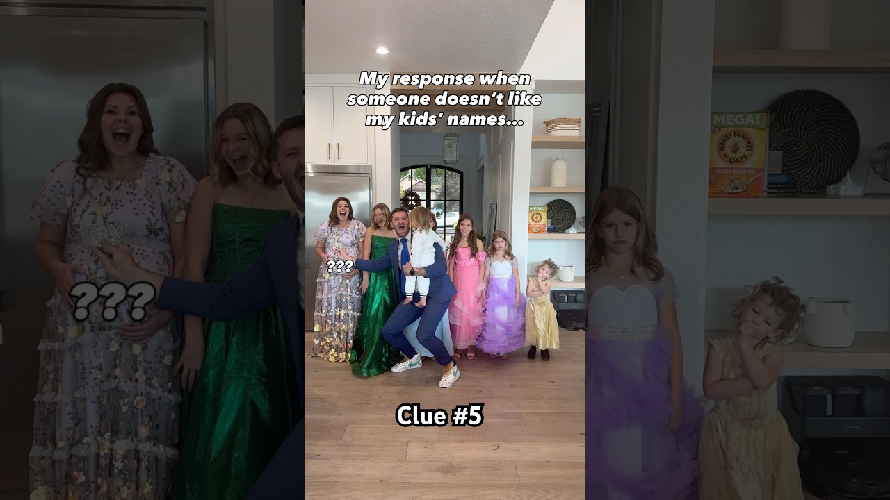 The kids all love their unique names. This new baby will fit right in with hers… #babyname #pregnant