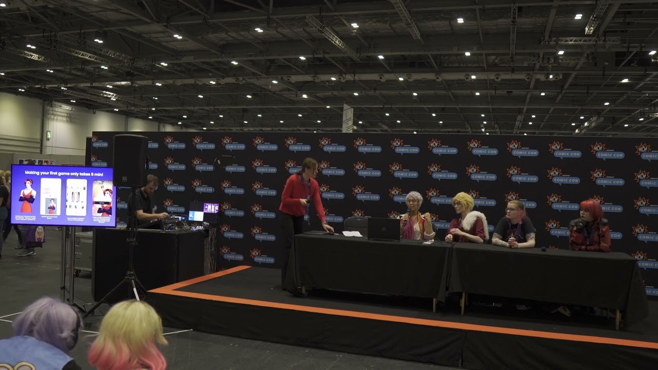MCM London Comic Con Panel - October 2023 | Turn Your Comics Into A Game Without Coding!