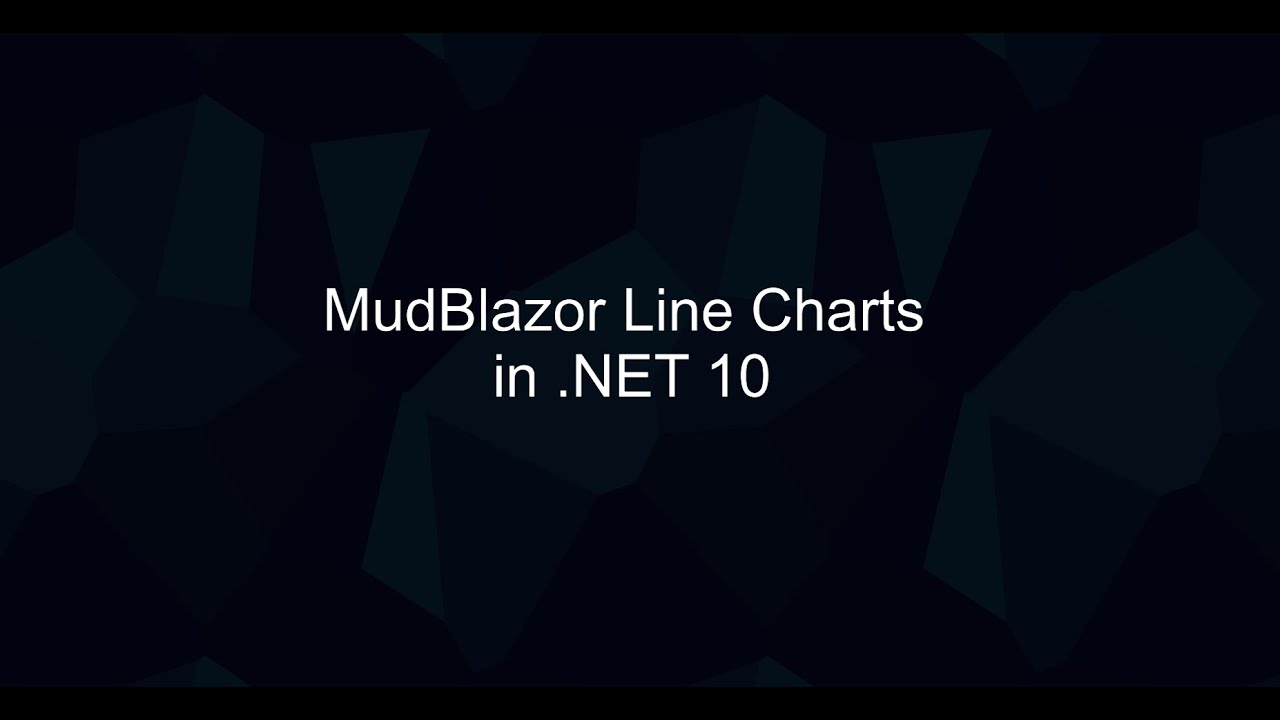 MudBlazor Line Charts in .NET 10 - Complete Guide