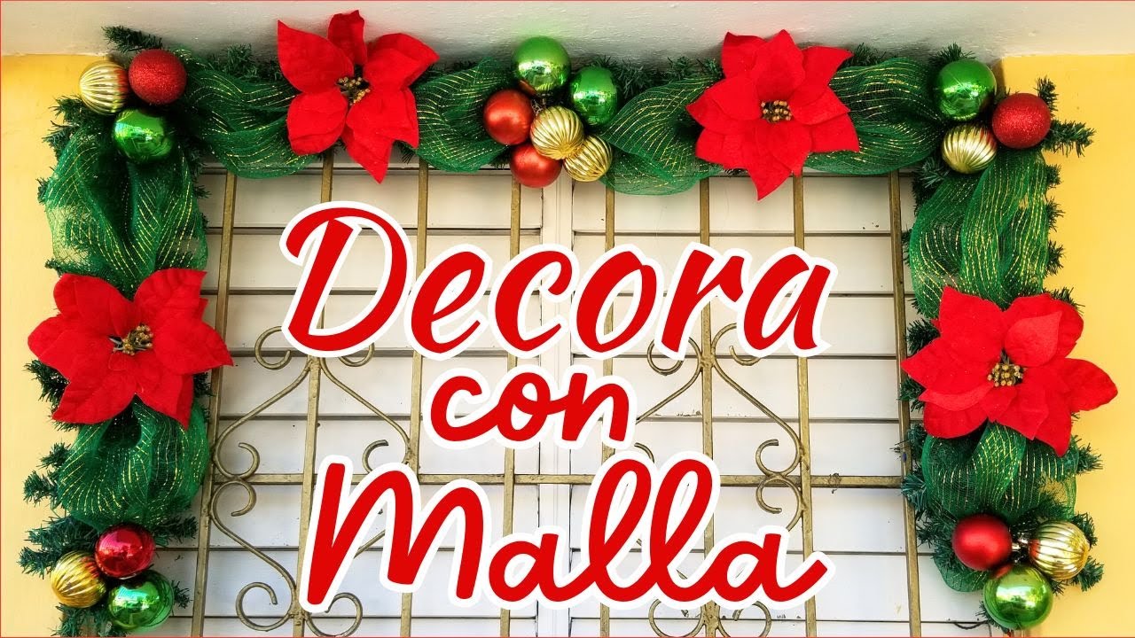 🎄HOW TO DECORATE YOUR WINDOWS WITH CHRISTMAS MESH 2025 / 2026 SUPER EASY AND PRETTY🎄