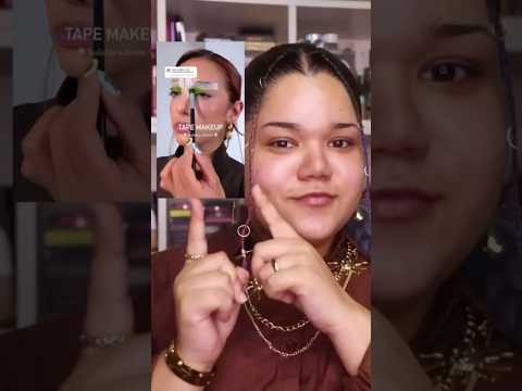 Tape Eye Makeup | #shorts | SUGAR Cosmetics