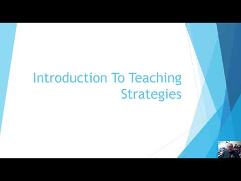 Introduction To Teaching Strategies
