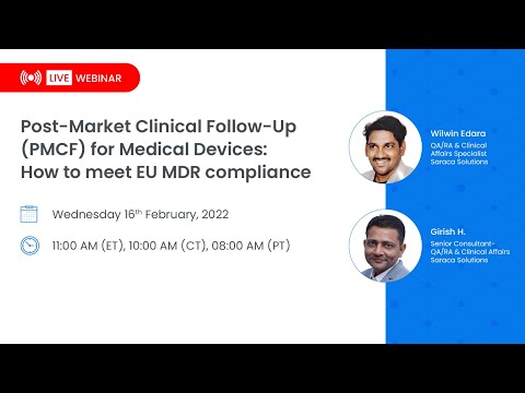 Post-Market Clinical Follow-Up (PMCF) for Medical Devices: How to meet EU MDR compliance