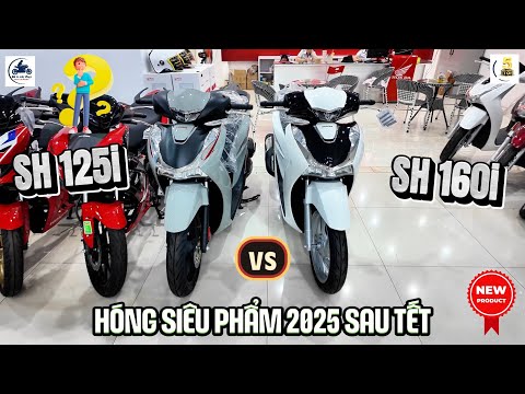 SH 125i & 160i 2024 SAU TẾT – Chờ SH 2025 NEW ▶ Chỉ 75 triệu 1 em SH 125i 2024 🔴 GIÁ XE MÁY VLOGS