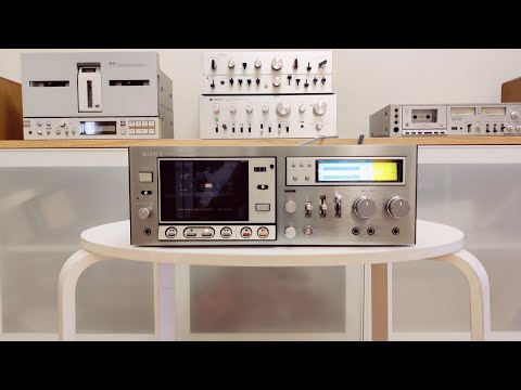 SONY TC-K8B 🔝🎦 Stereo Cassette Deck year 1️⃣9️⃣7️⃣6️⃣