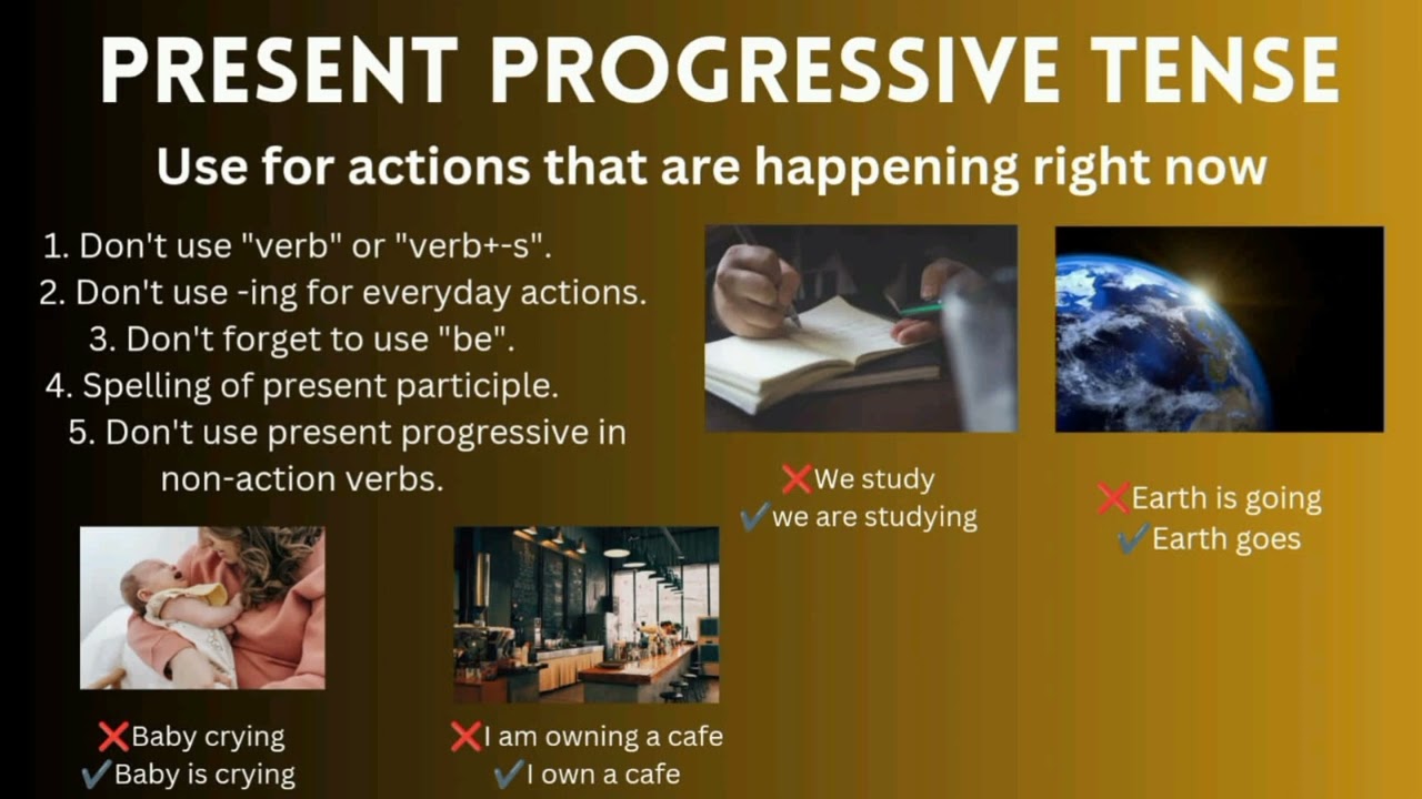 common ELL errors in Present Tense