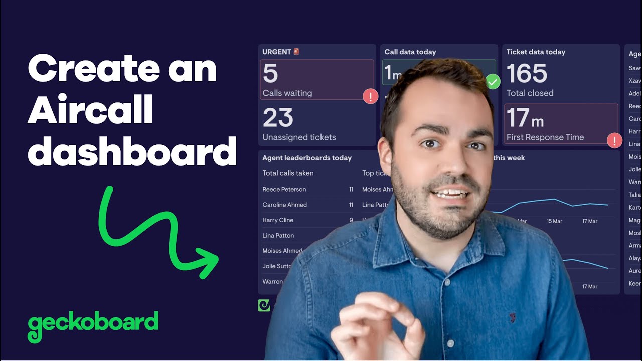 How to create an Aircall dashboard