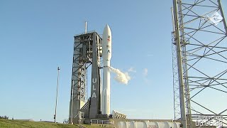 Nasa Mars 2020 launch: Perseverance rover lifts off