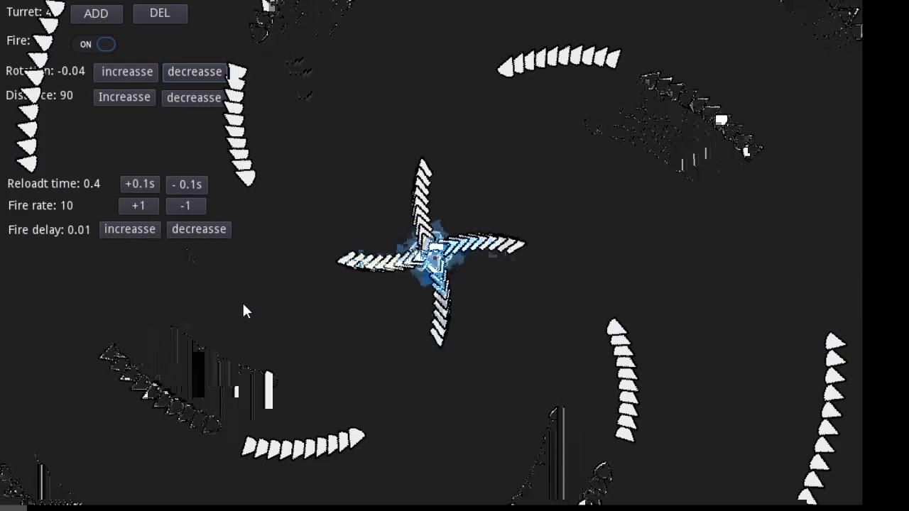 Godot - bullet hell pattern Pt. 5