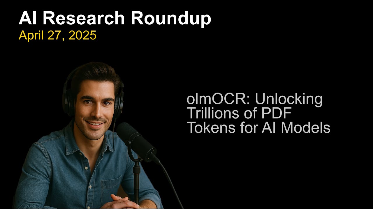 olmOCR: Unlocking Trillions of PDF Tokens for AI Models