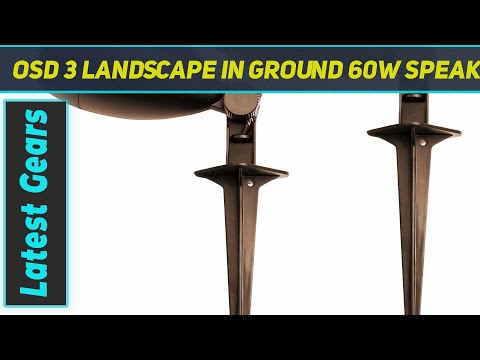 OSD 3" Landscape In Ground 60W Speaker - Review 2023