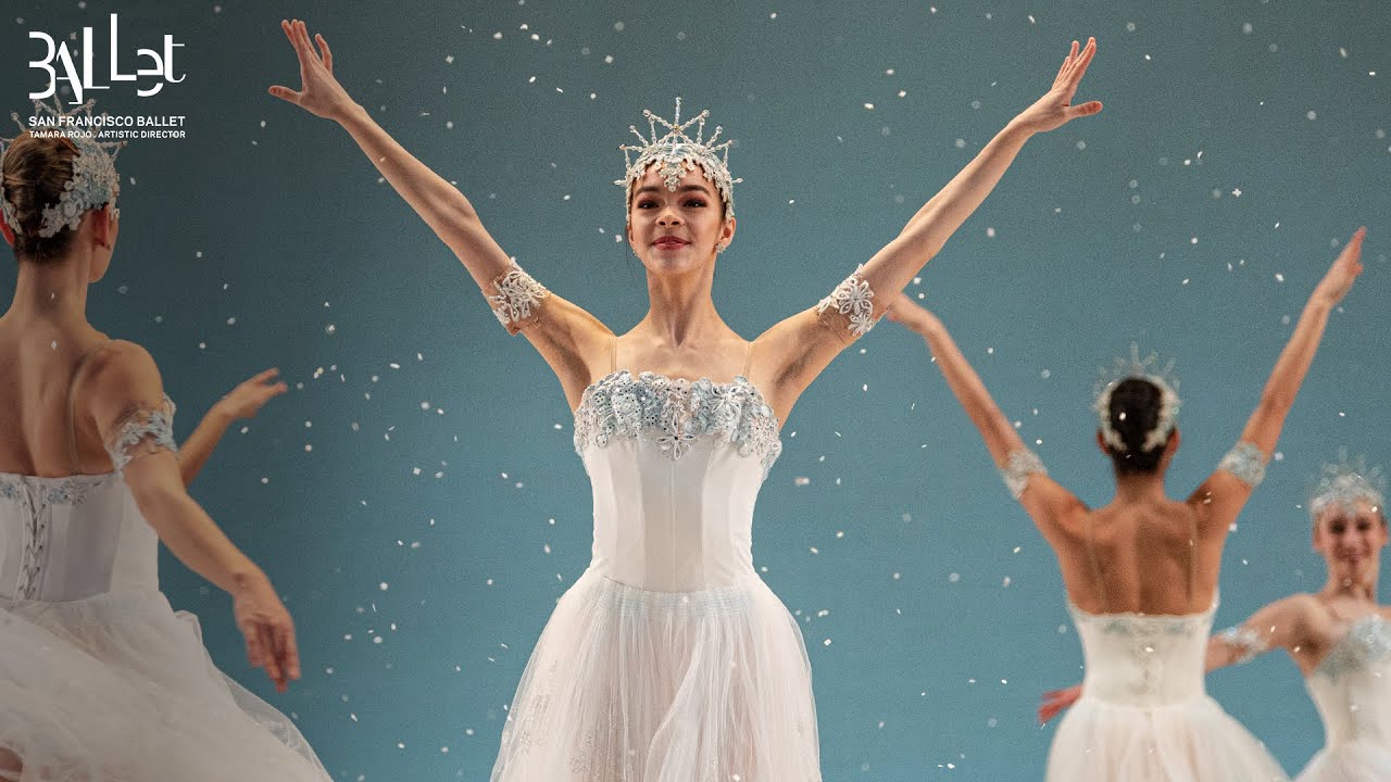 Get Ready with Me: Pemberley Ann Olson as a Nutcracker Snowflake