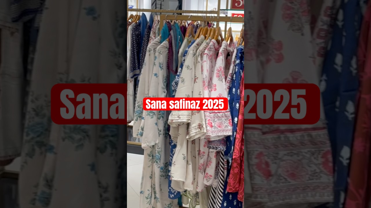 Sana safinaz new collection 2025